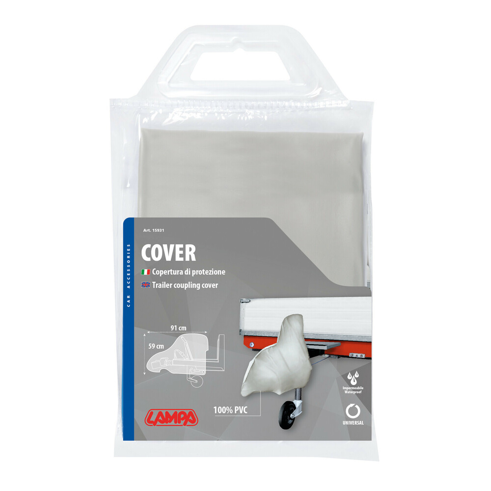 Trailer coupling cover