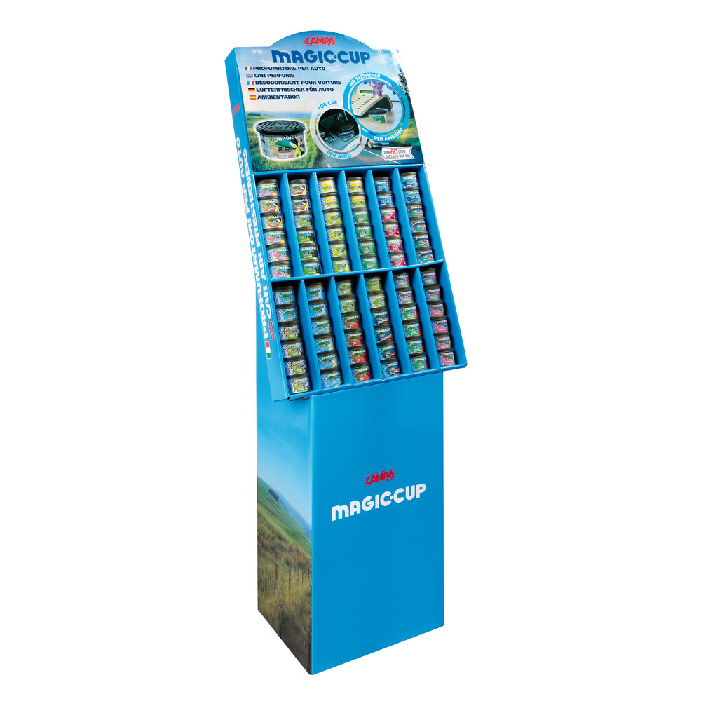 Magic-Cup, assorted 72 pcs floor display
