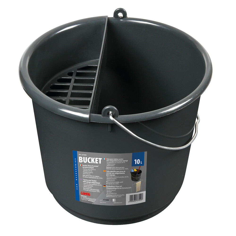 Service Area, bucket with sponge compartment - 10 L