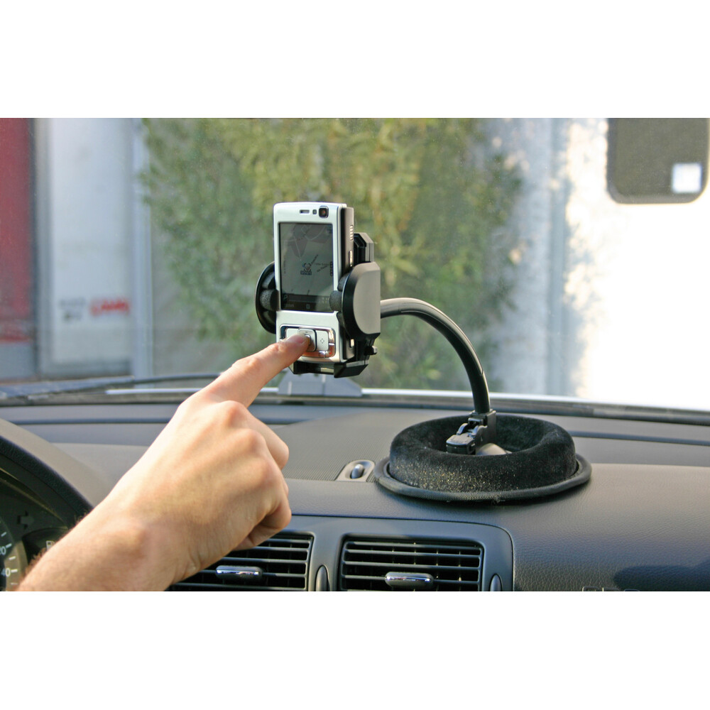 Navigator / Pda anchor base for dashboard