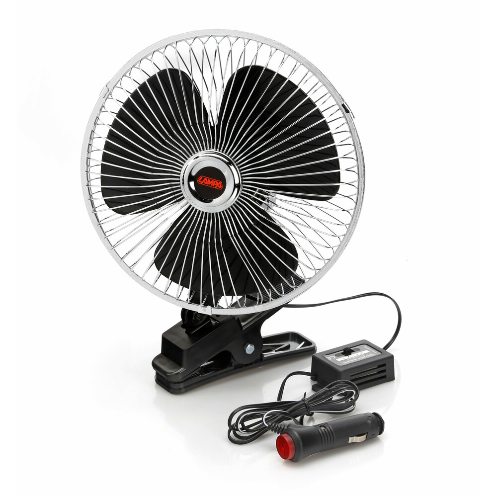Chrome-Fan Ø 8" - 12V