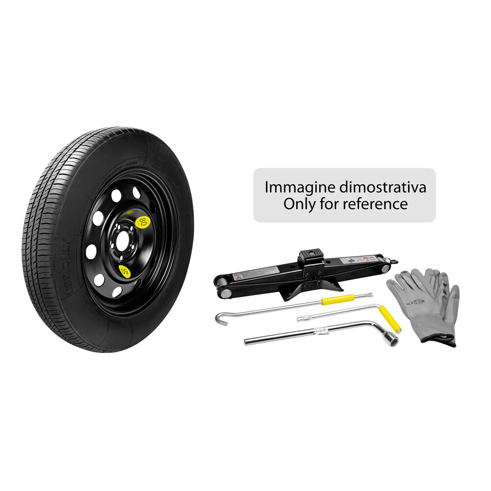 Steel - 145/90-16 - Compact spare wheel kit