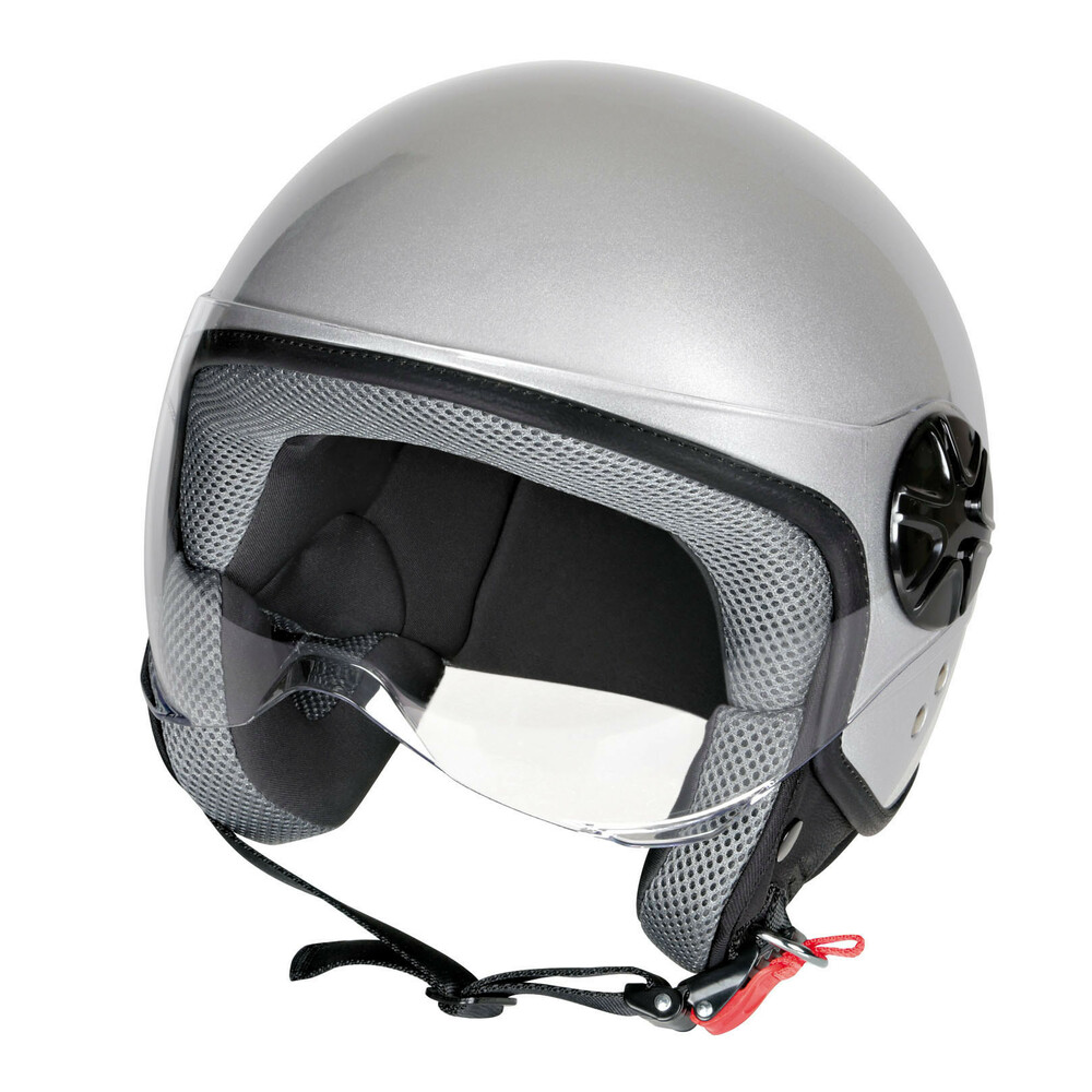 LD-2, demi-jet helmet - Silver - S