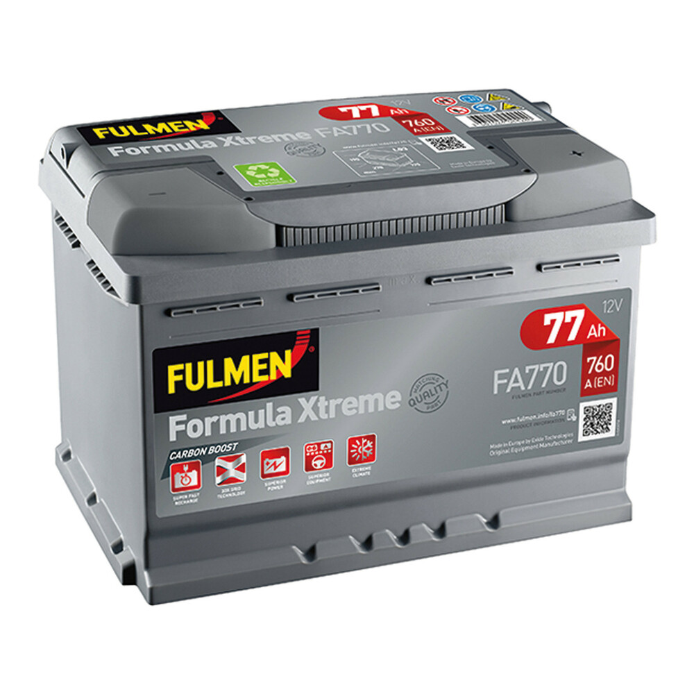 Battery 12V - Fulmen Formula Xtreme - 77 Ah - 760 A - L03