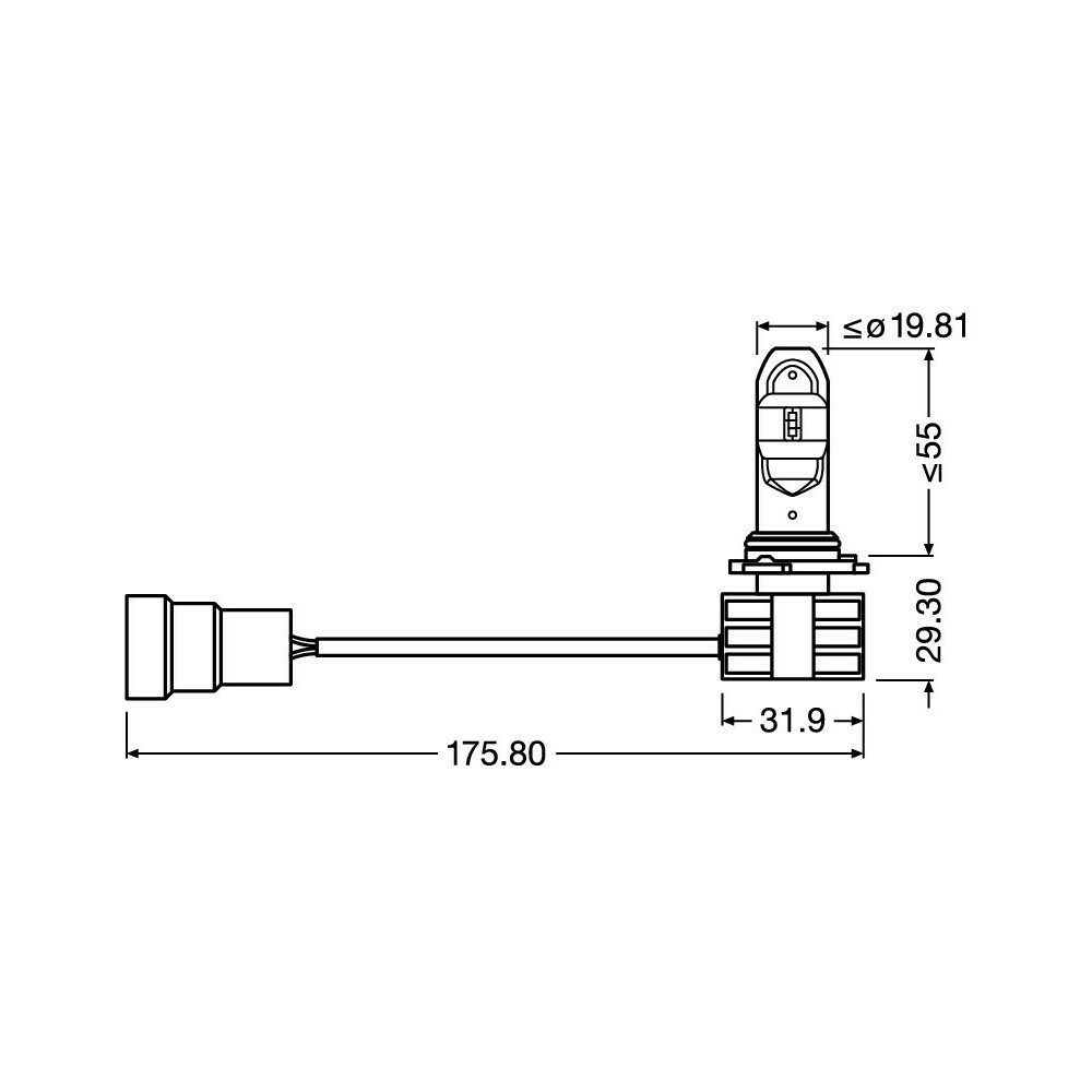 12/24V LEDriving HL - (HB4) - 14W - P22d - 2 pz - Scatola